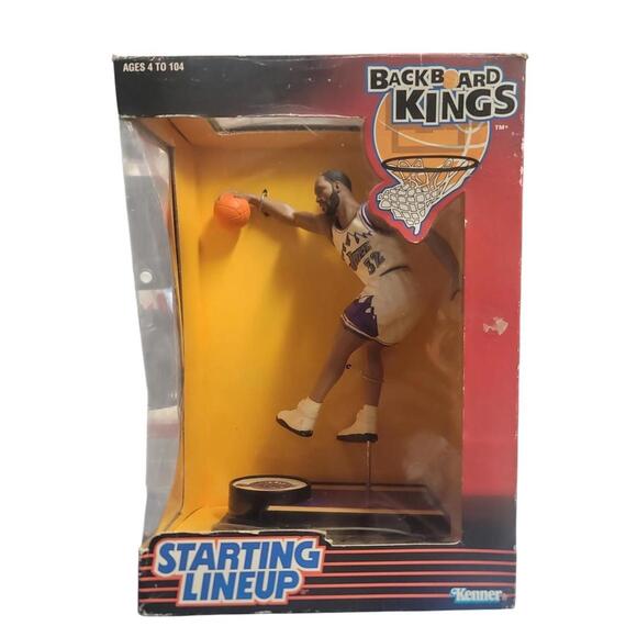 Kenner | Design | Vintage Kenner Backboard Kings Starting Lineup Karl ...